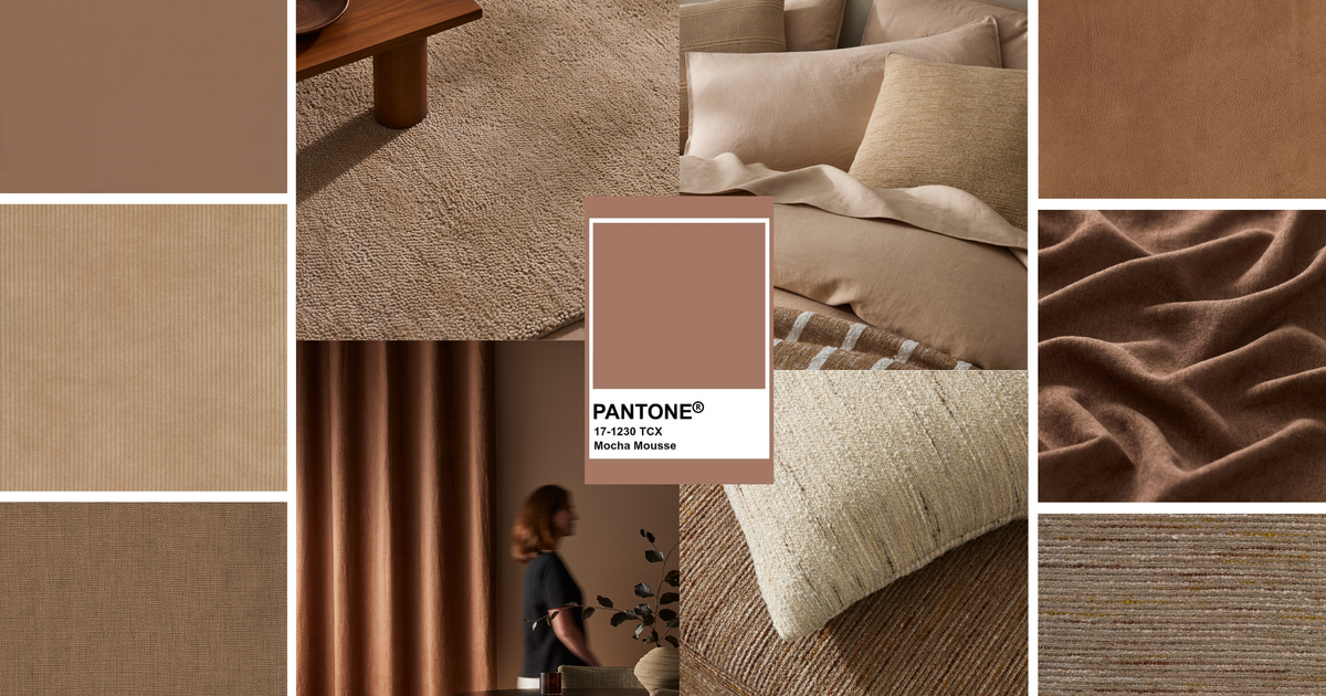 Discover the Pantone Colour of the Year 2025: Mocha Mousse